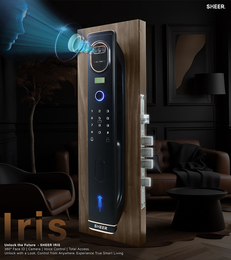 Sheer India - IRIS | Advanced Camera Door Locks for Home