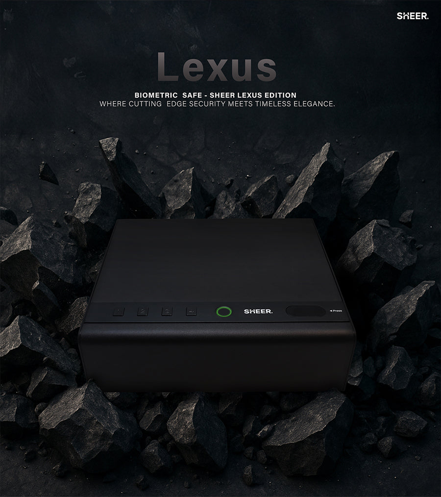 Sheer India - LEXUS Digital Safe Locker | Portable & Secure